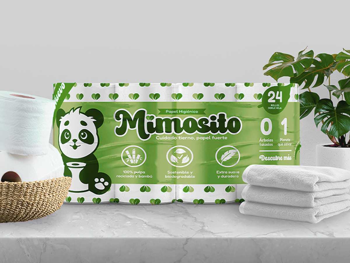 Mimosito panda - Pow Ideas